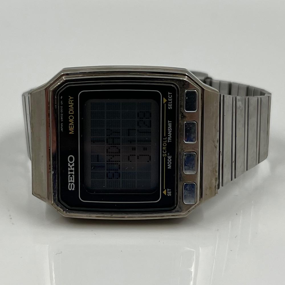 SEIKO MEMO DIARY UW02-0010 DIGITAL WATCH + KEYBOARD - Own4Less